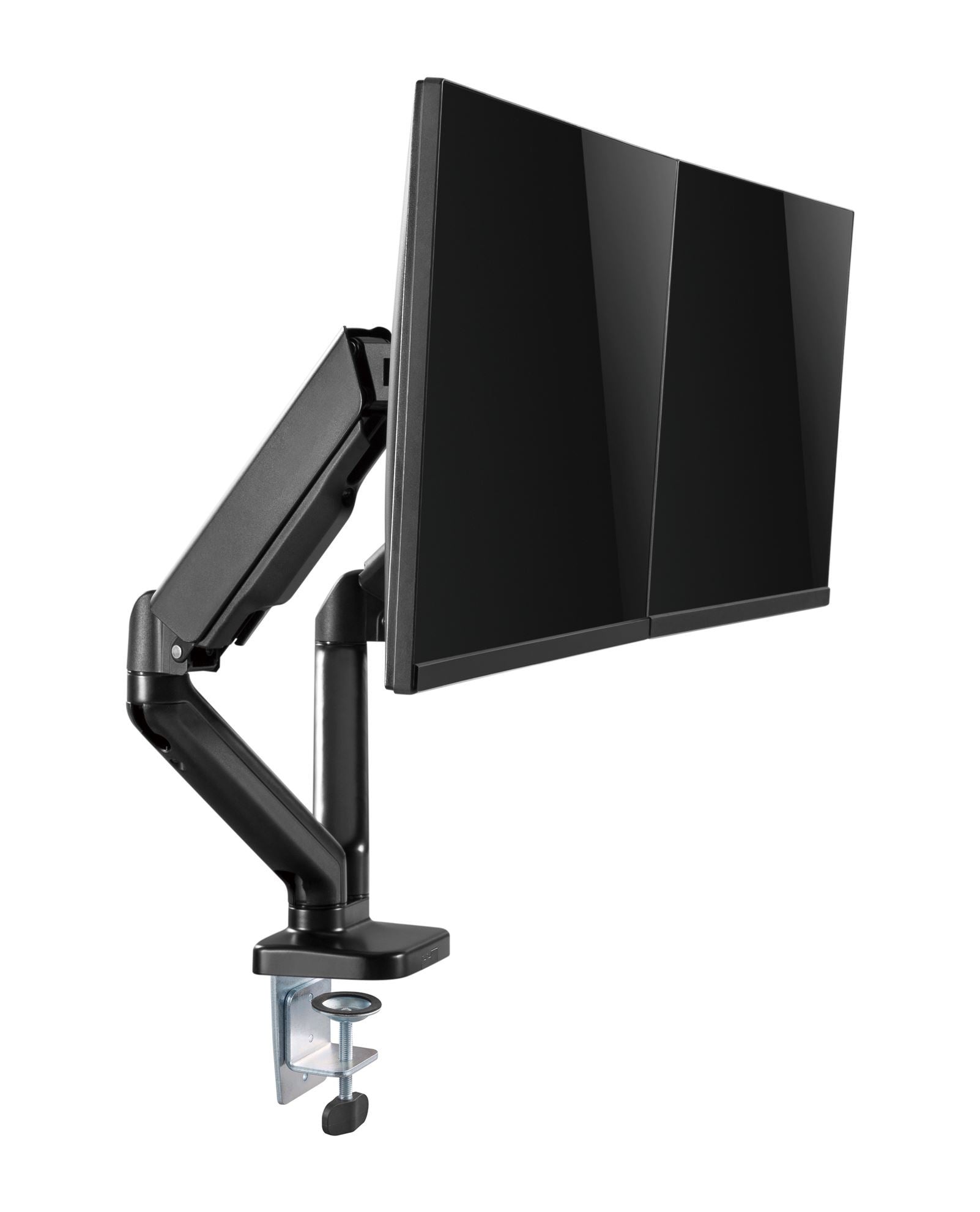 Deskbird | Counter Balance Dual Monitor Desk Mount (17"-32" Screens)