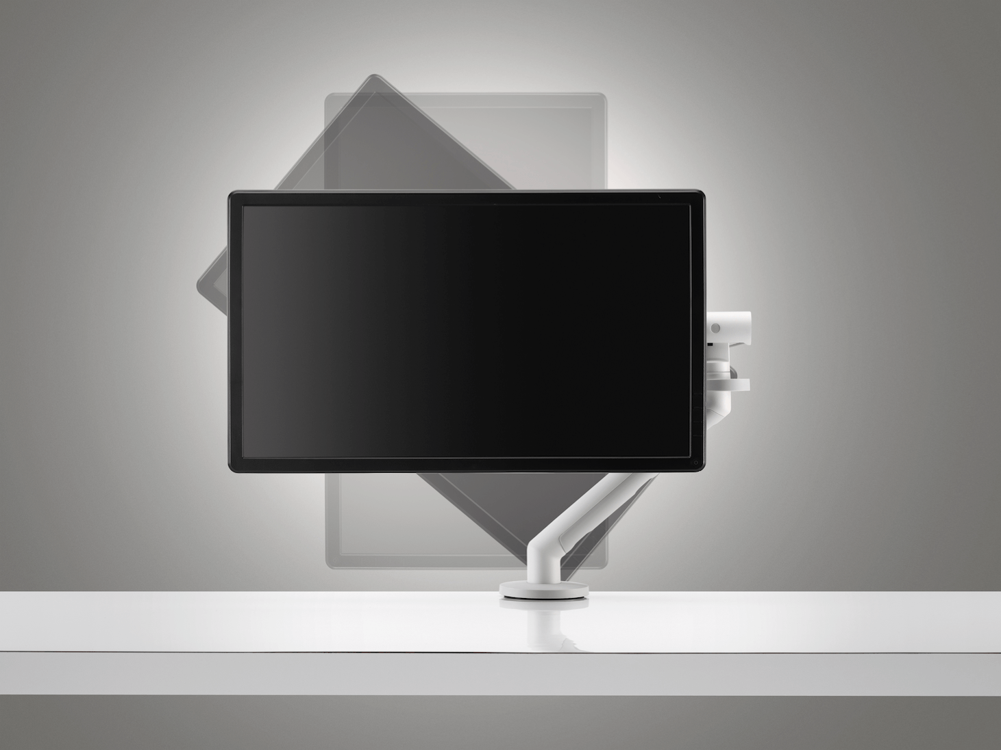 Deskbird | Flo Monitor Arm - Dual Bar