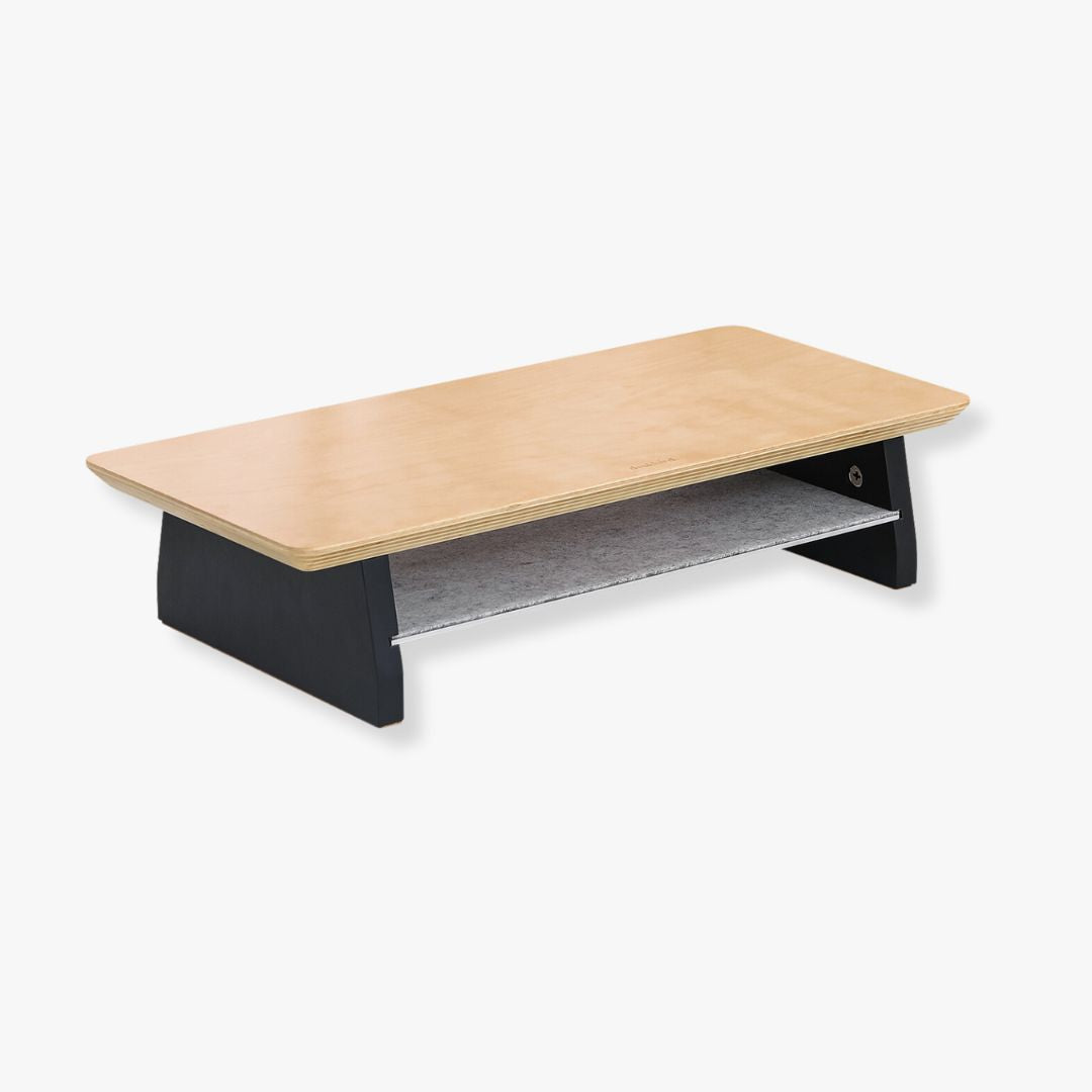 Deskbird | Signature Single Monitor Stand - Beech