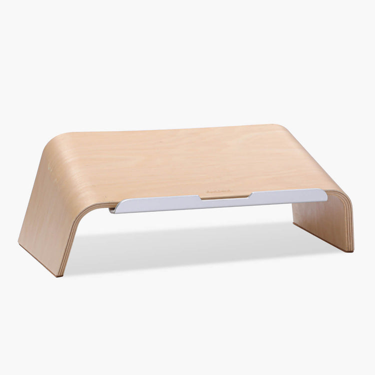 Deskbird | Ergonomic Laptop Stand - Beech Veneer