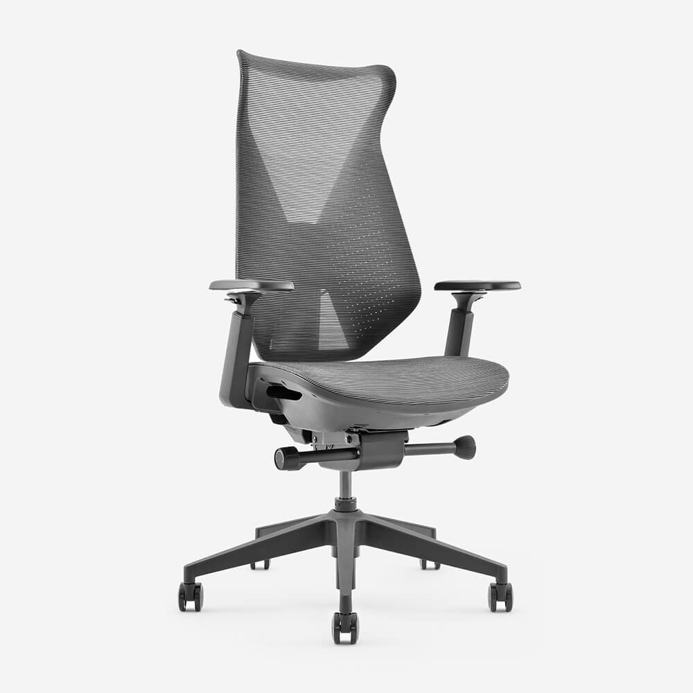 Deskbird | Hercules Ergonomic Full Mesh Office Chair - Black