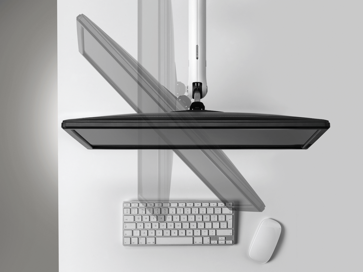 Deskbird | Flo Monitor Arm - Dual Bar