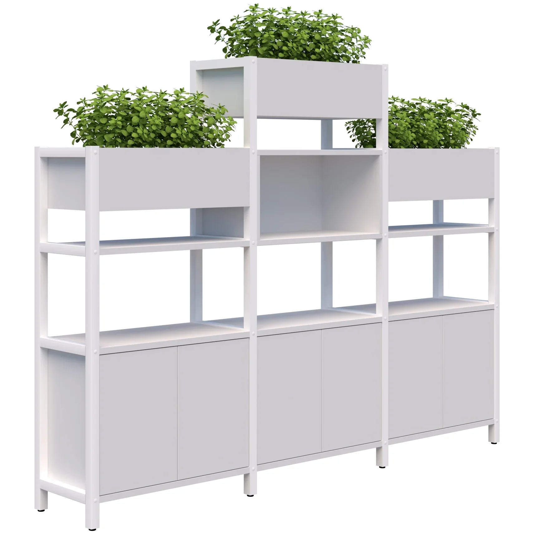 Grid 40 Storage - Planter Display Wall - 4-5 Tier NZ Made